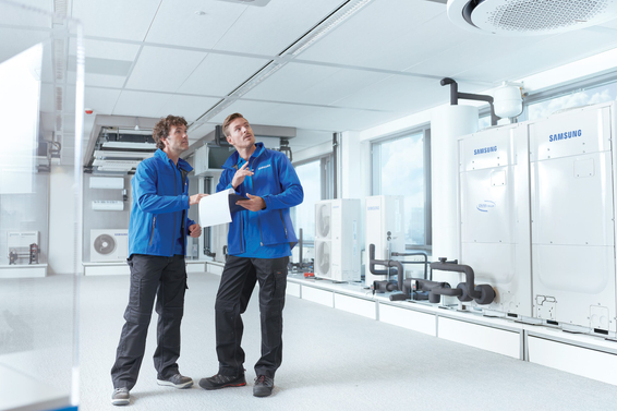 Samsung HVM - Hydro Variable Multi Chiller Solutions | UK